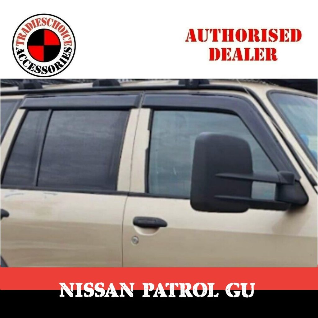 Weathershields for Nissan Patrol GU Y61 1998-2016 - Tradies Choice