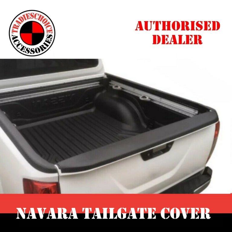 Matte Black Tailgate Guard Cap Protector for Nissan Navara NP300 2020 ...
