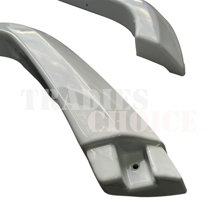 White Front Fender Flares for Toyota LandCruiser 79 Series GXL 2007 ...