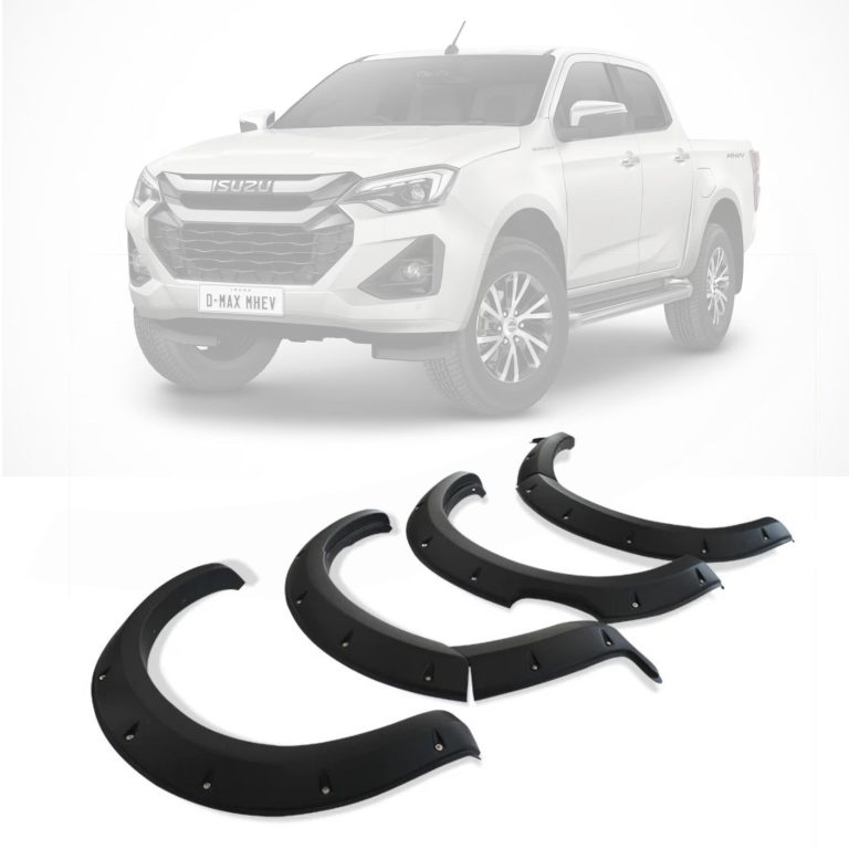 TRACHO Jungle Wide Body Off-Road Fender Flares for Isuzu D-MAX 2024 ...
